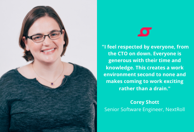 NextRoll - Start Strong. Finish Stronger. – Meet Corey Shott